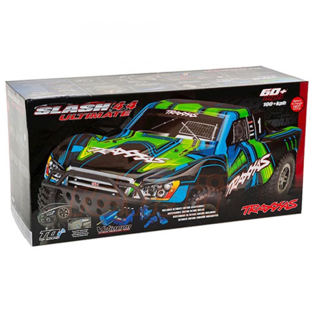 TRAXXAS SLASH 4X4 ULTIMATE GREEN EDITION - mrchobbies.in